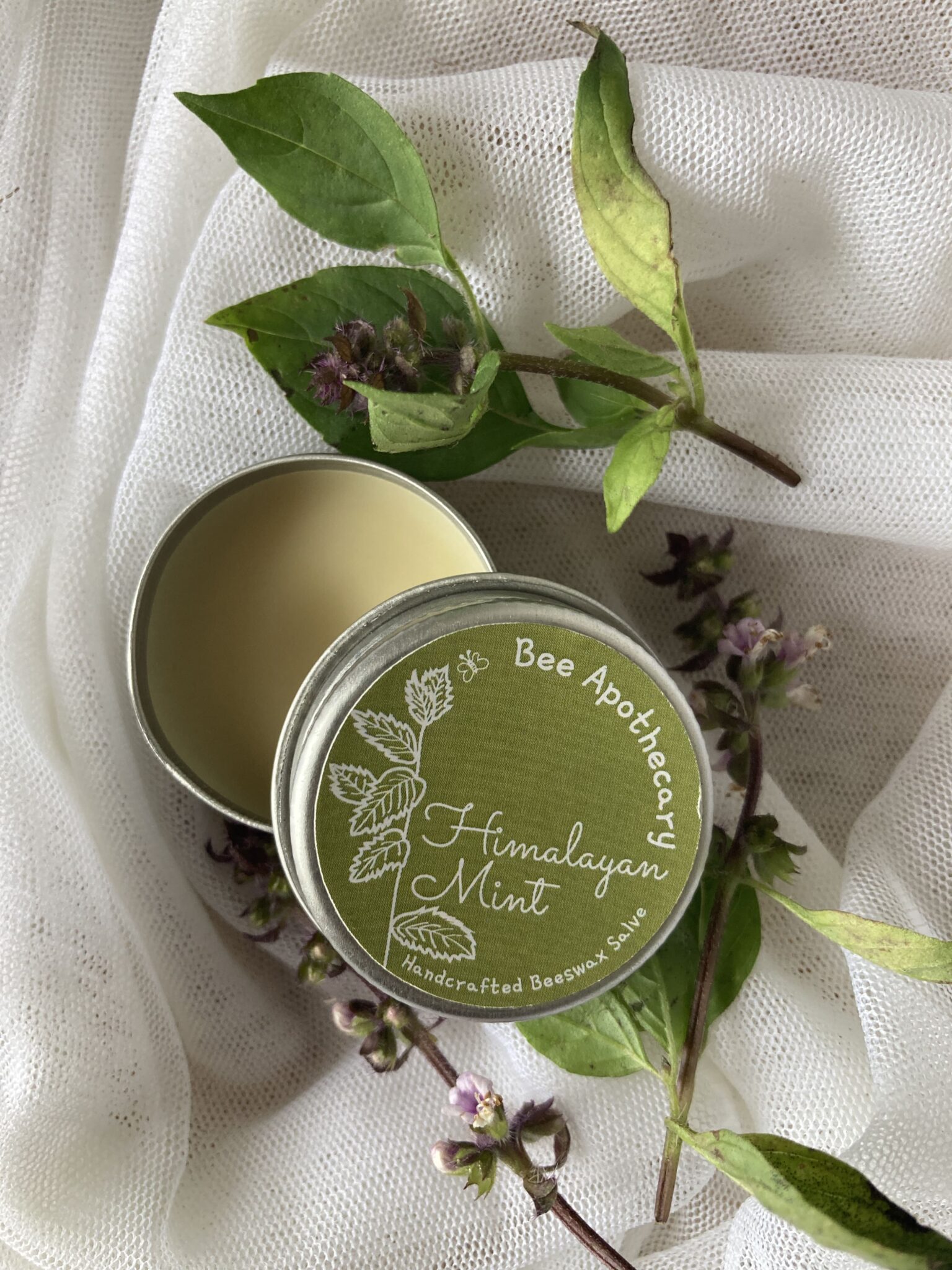 Himalayan Mint Beeswax Salve Online - Tenacious Bee Collective